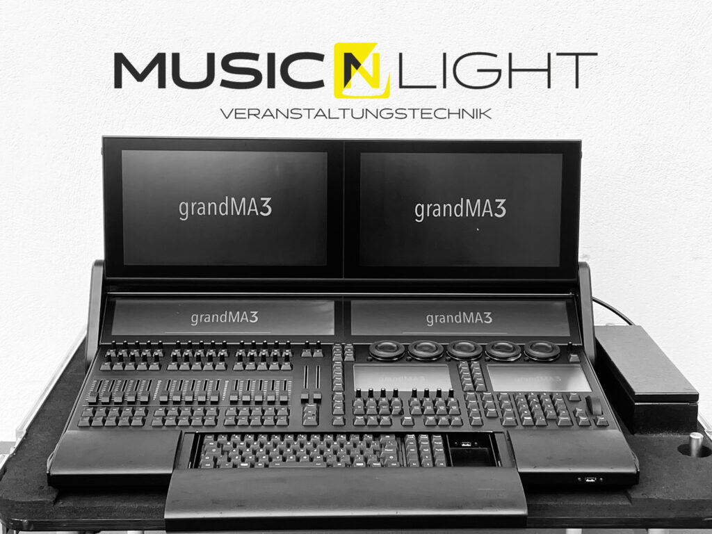 Ab jetzt neu im Bestand: GrandMA 3 light - Music n Light